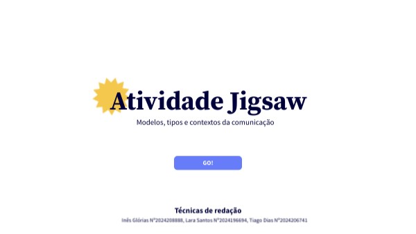 Atividade Jigsaw | Genially