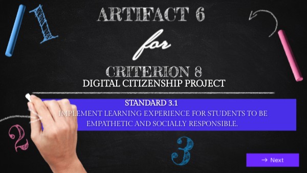 Criterion 8 | Genially