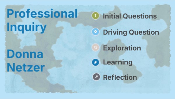 Professional Inquiry Donna Netzer | Genially