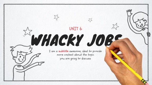 Whacky Jobs | Genially