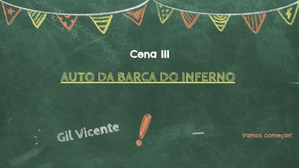 AUTO DA BARCA DO INFERNO | Genially