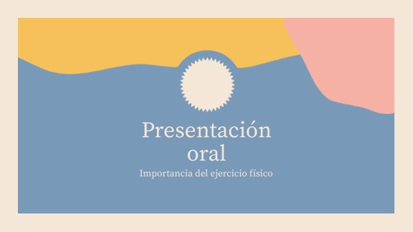 Presentación oral | Genially