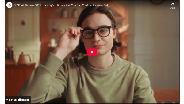 Halliday's Smart Glasses | Genially