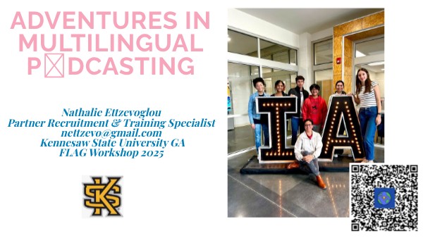 WS Empowering STEM learners: Adventures in Multilingual p🌏dcasting | Genially