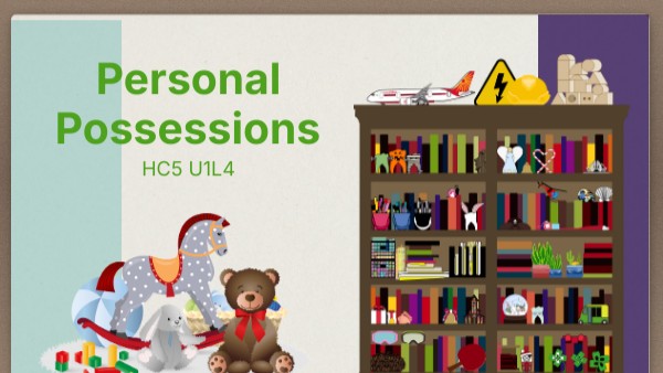 Personal Possessions | Genially