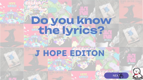 Do you know the lyrics? | Genially