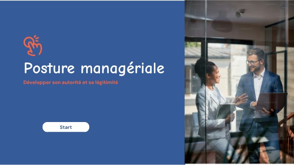 Posture du manager | Genially