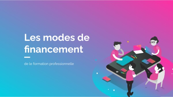Les modes de financement de la formation | Genially