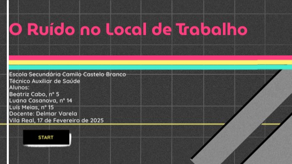 O Ruído no Local de Trabalho | Genially
