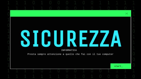 SICUREZZA | Genially