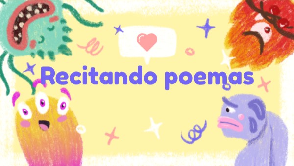 Recitando de poemas | Genially