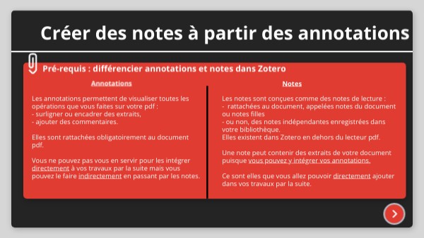 Créer des notes- Annotations/Notes2_Zotero V7 | Genially
