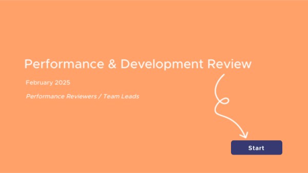 TL - Annual Performance Review - Team Leads | Genially