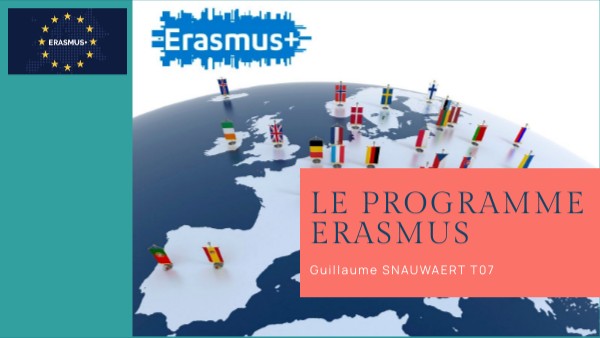 Le Programme erasmus | Genially