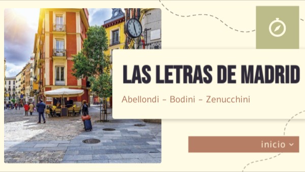 Las Letras de Madrid | Genially