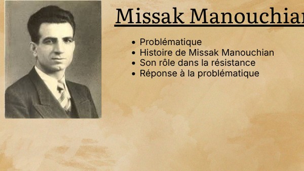 Missak Manouchian | Genially