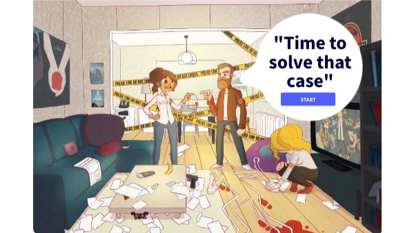 "Time to solve that case" | Genially