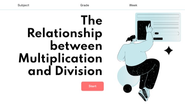 The Relationship between Multiplication and Division | Genially