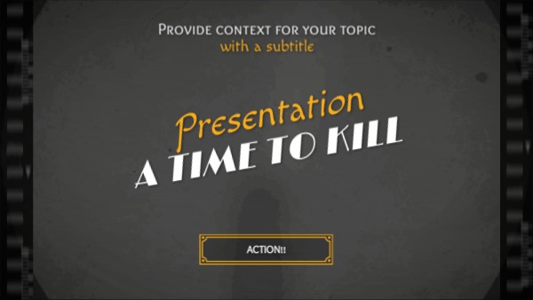 A TIME TO KILL | Genially