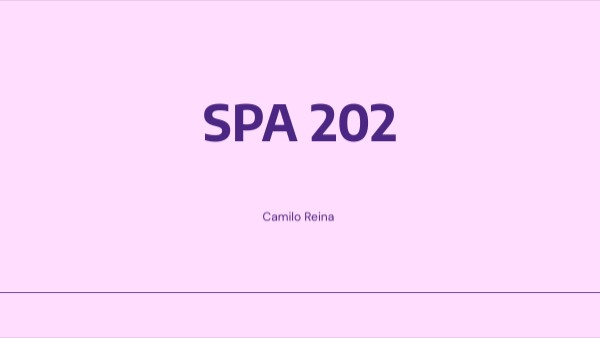 SPA 202 | Genially