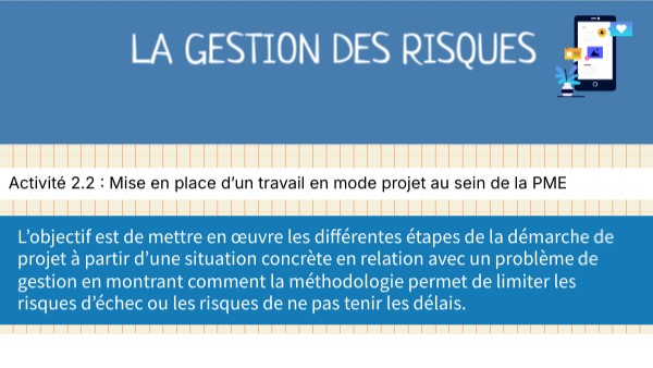 La gestion des risques | Genially
