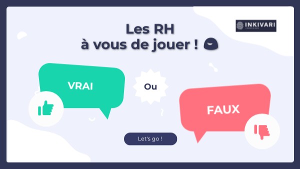 Les RH à vous de jouer ! 😄 | Genially