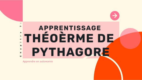 Théoèrme de Pythagore | Genially