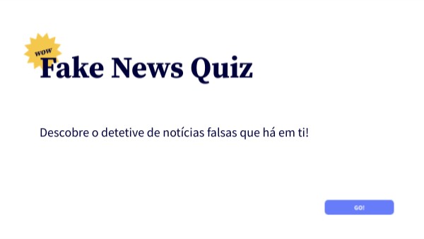 Fake News Quiz | Genially