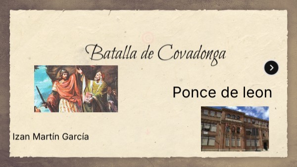 Batalla de Covadonga | Genially