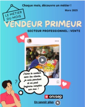 Vendeur Primeur mars 2025 | Genially