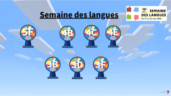 Semaine des langues | Genially