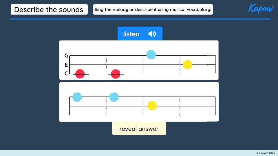 L5 Describe the sounds | Genially