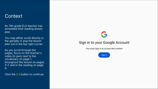 CF Planning Anchor: 11th ELA Plan | Genially