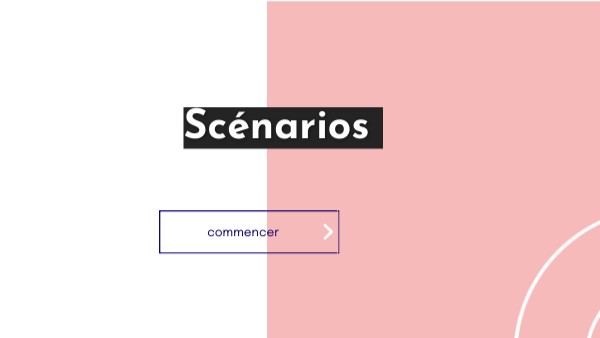 Scénarios | Genially