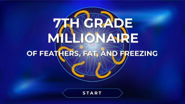 7th Grade millionaire | Genially