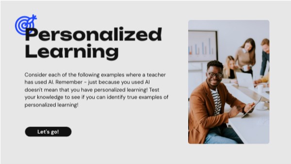 Personalized Learning | Genially