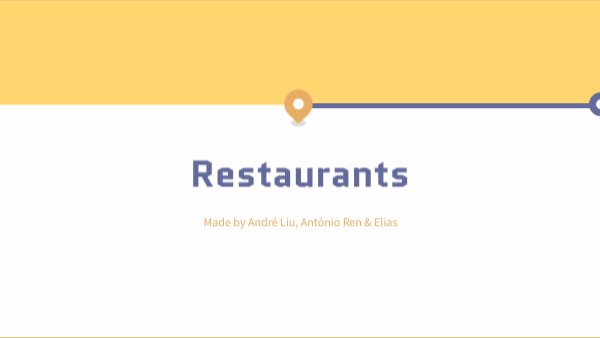 Restaurants | Genially
