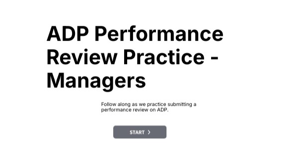 Manager - ADP Training | Genially