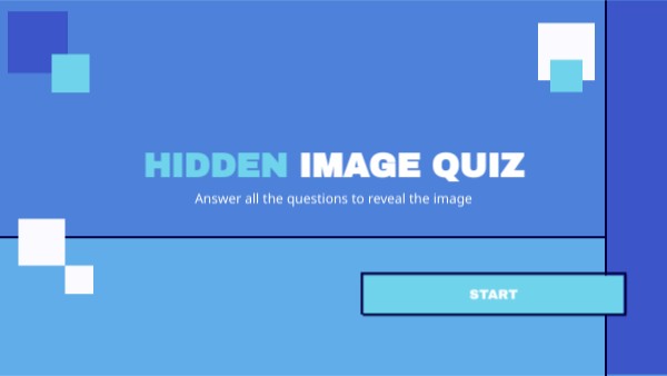 Hidden Image Quiz | Genially
