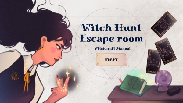 Witch Hunt Escape room | Genially