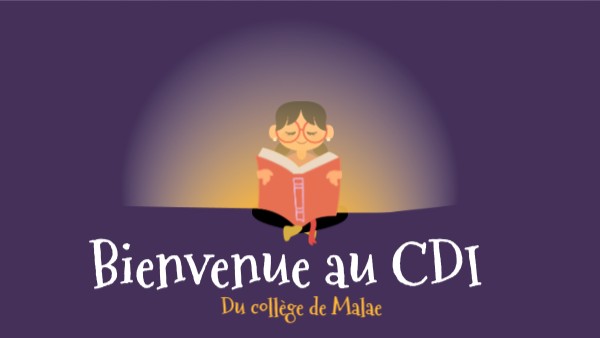 Bienvenue au CDI | Genially