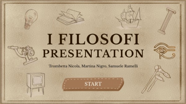 I FILOSOFI - Presentation | Genially