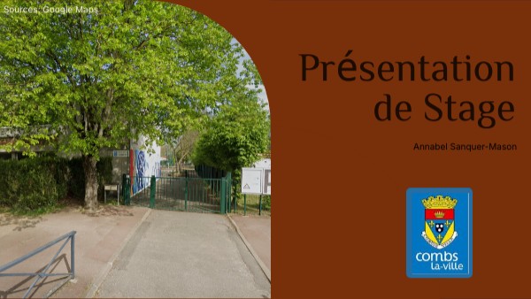 Présentation de Stage | Genially