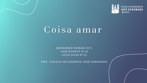 Coisa amar | Genially