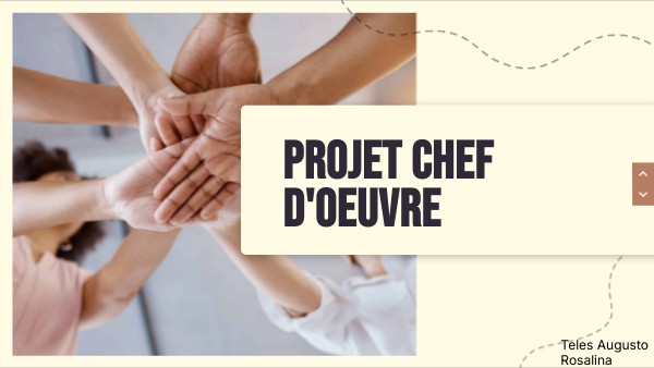 Projet chef d'oeuvre | Genially