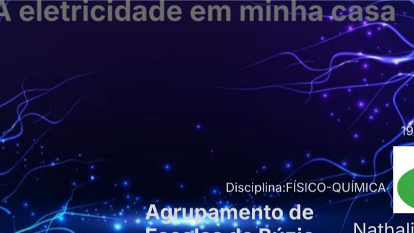 A Eletricidade Em Minha Casa Genially