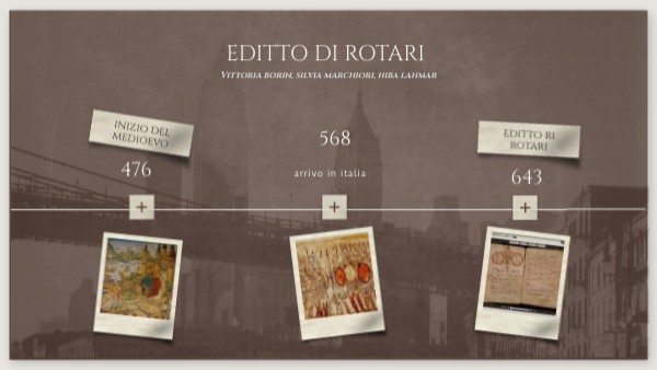 EDITTO DI ROTARI | Genially