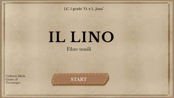 Il lino | Genially