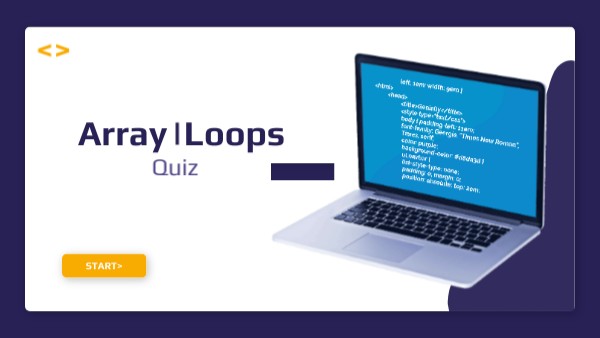 Arrays and Loops | Genially