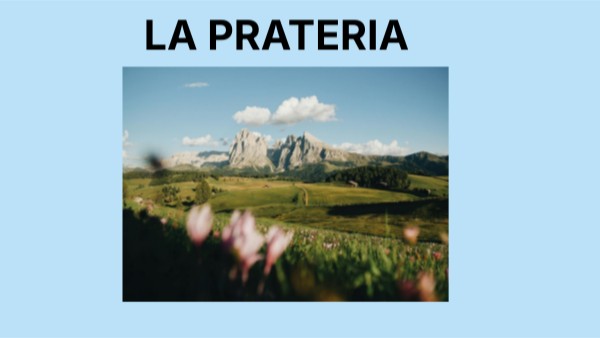 La prateria | Genially